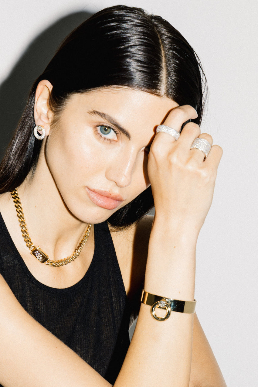 PAVÉ CUFF RING – Uniform Object