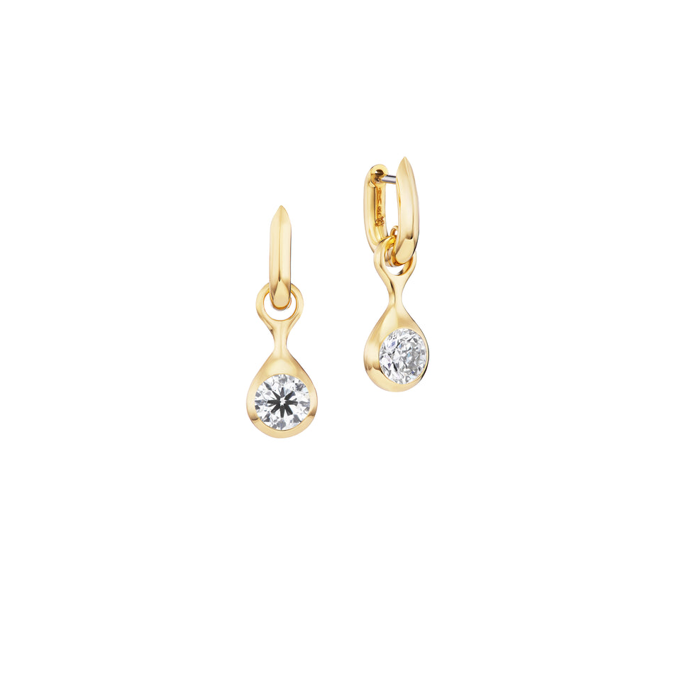 Diamond & Gold Earrings | Uniform Object | Uniform Object
