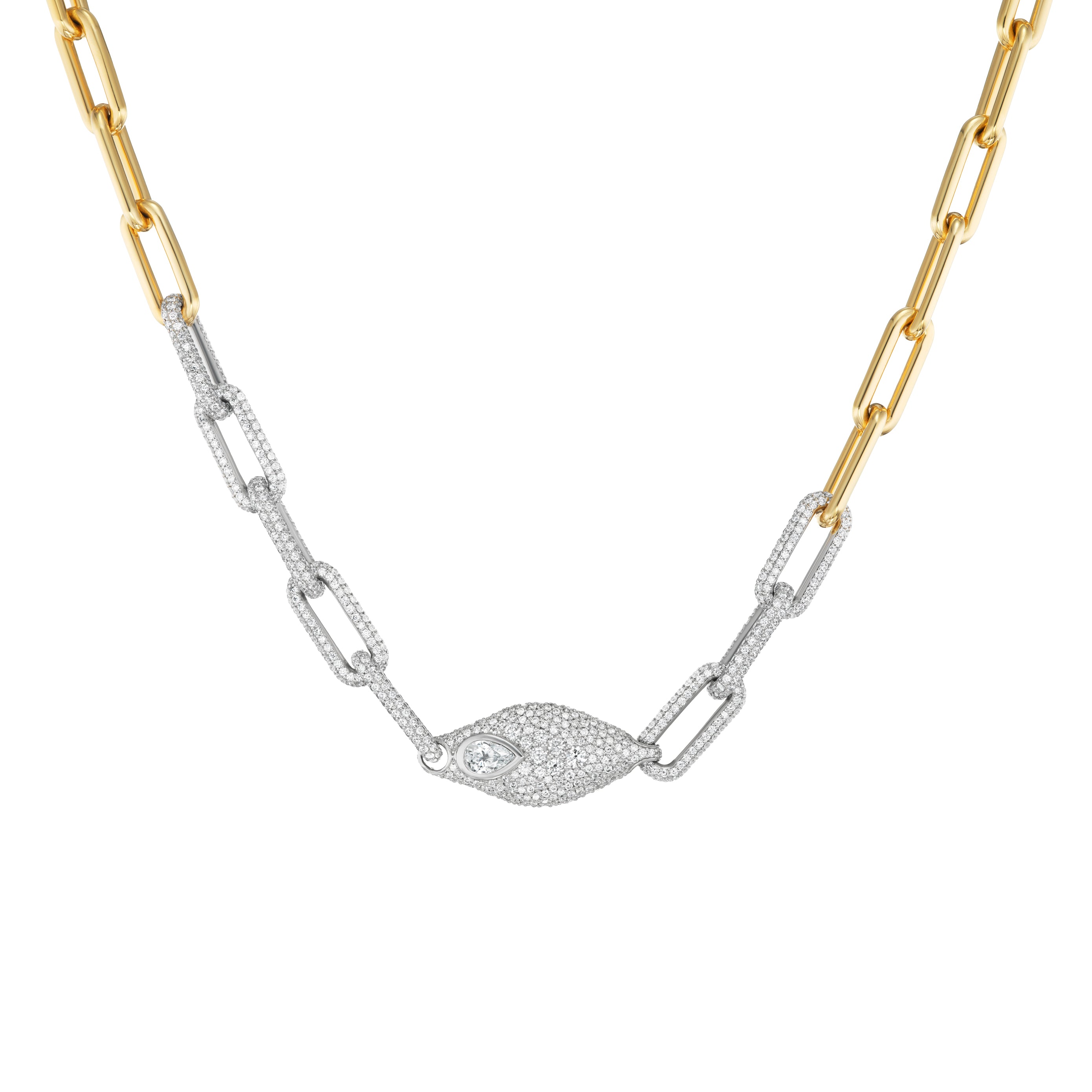 PAVÉ VESSEL NECKLACE – Uniform Object