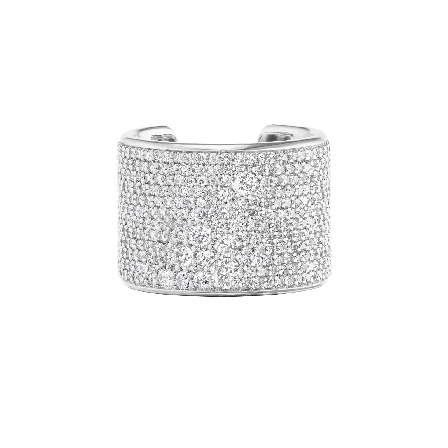 PAVÉ CUFF RING – Uniform Object